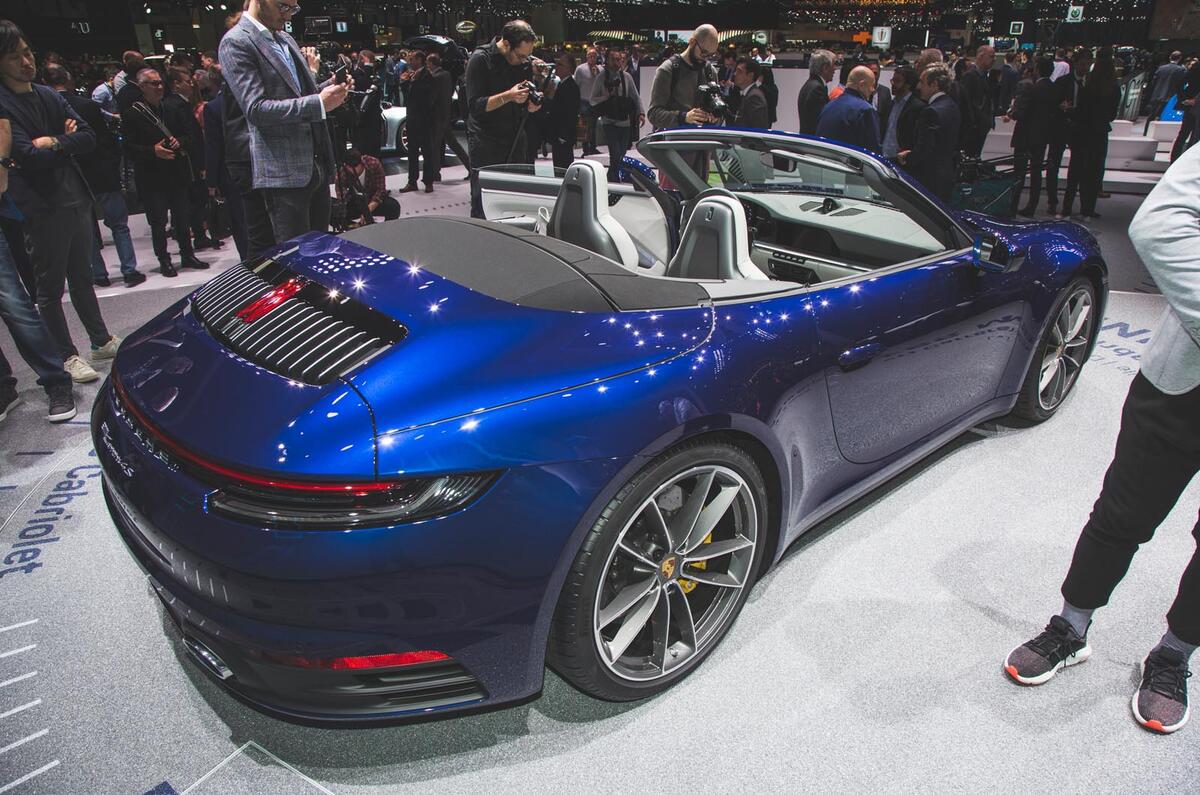 New 190mph Porsche 911 Cabriolet makes public debut | Autocar