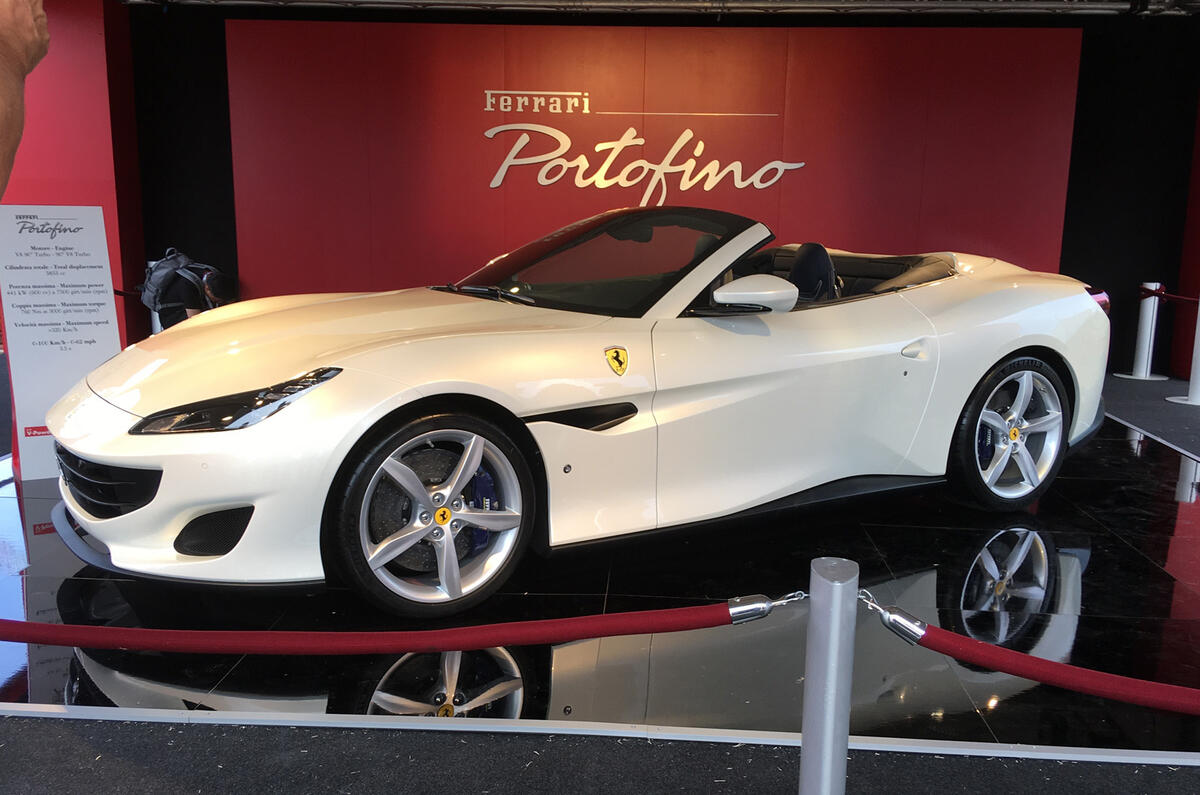 New Ferrari Portofino shown in public for first time | Autocar