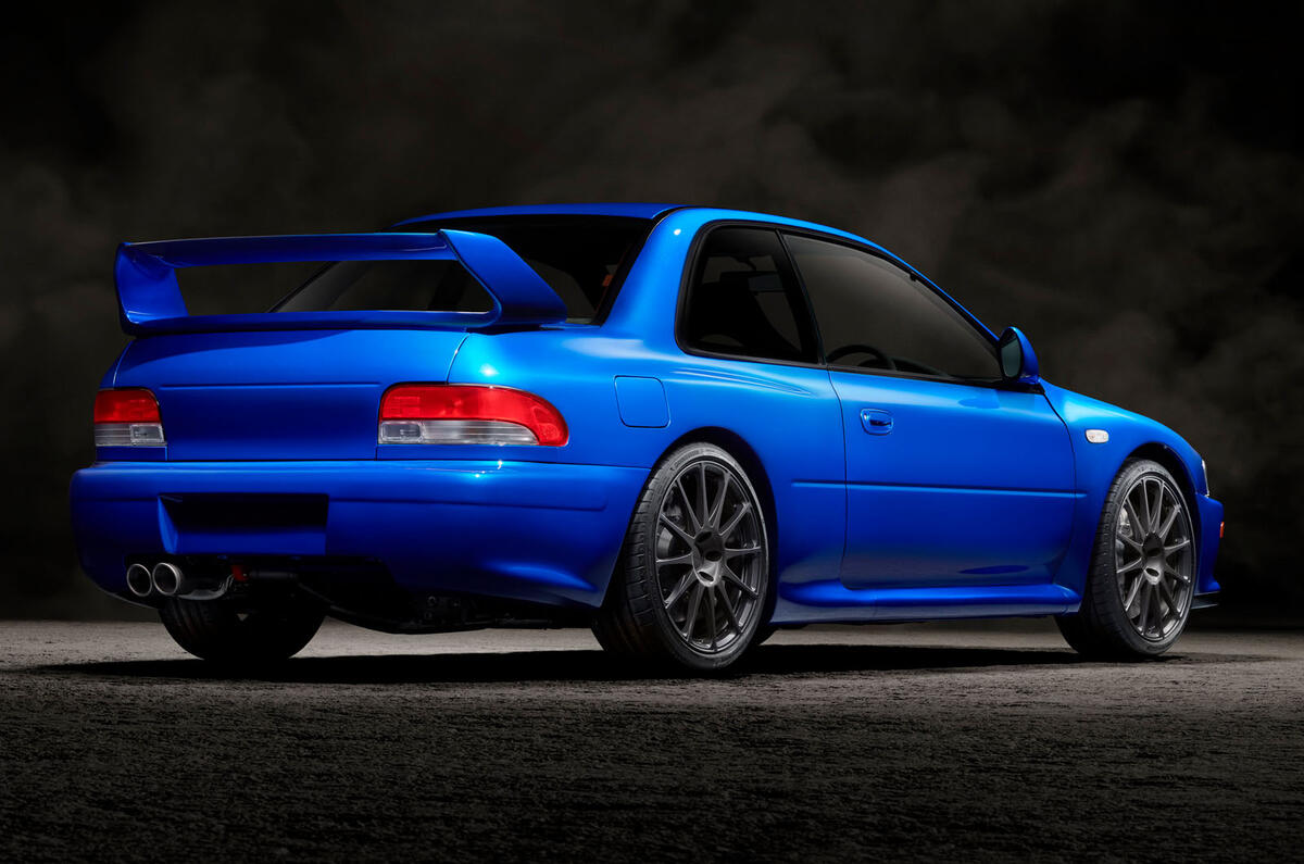 Prodrive P25 is 400bhp Subaru Impreza 22B restomod | Autocar