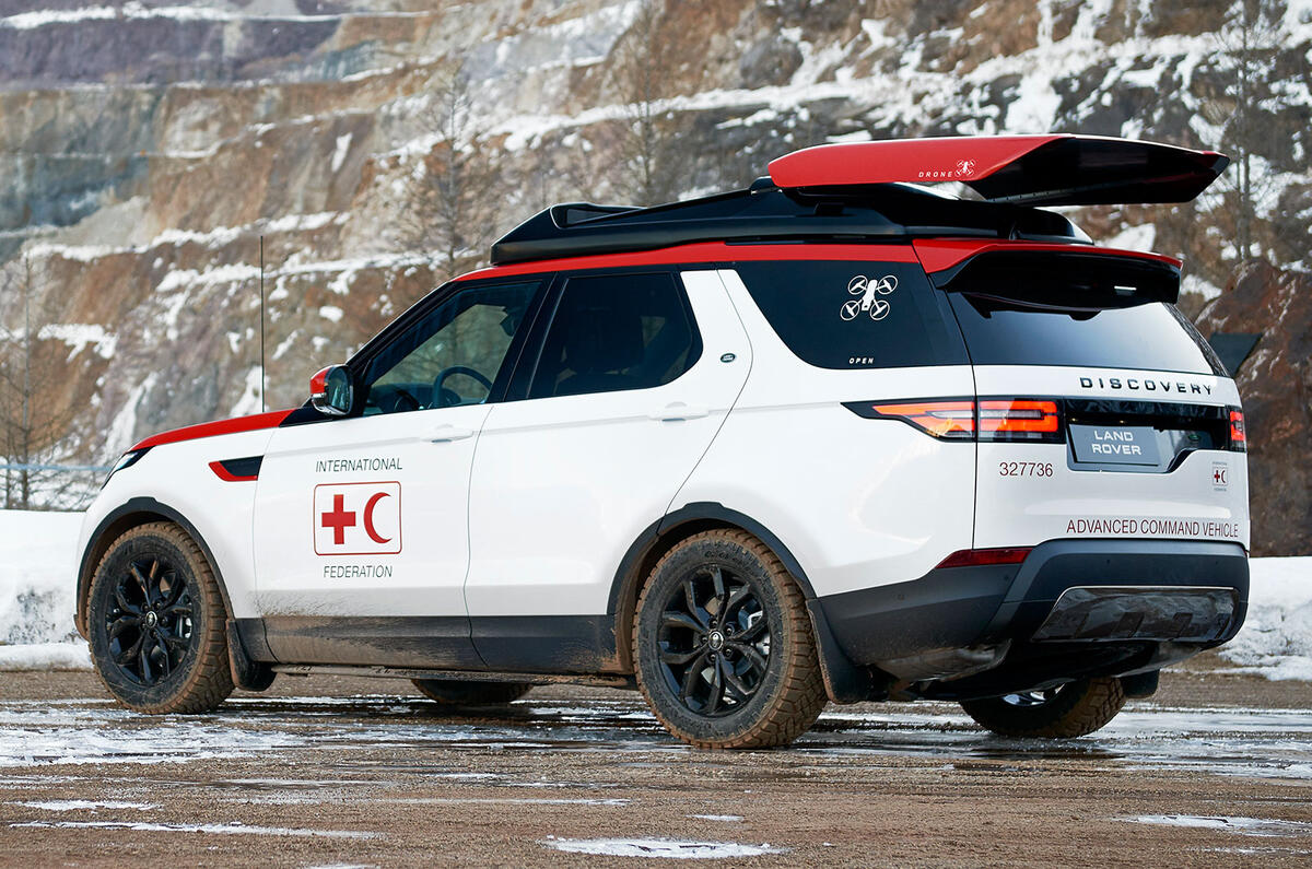 Land Rover Discovery Project Hero to help save lives using drone tech ...