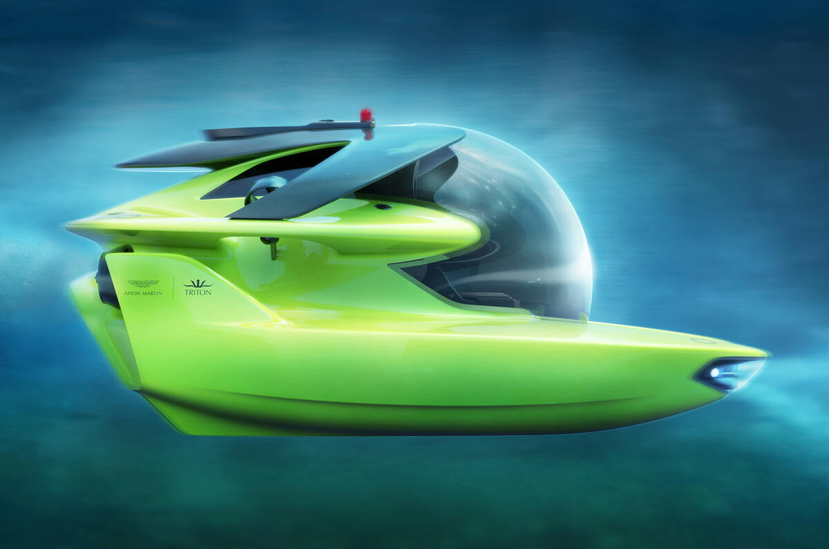 Aston Martin launches luxury submersible Project Neptune | Autocar