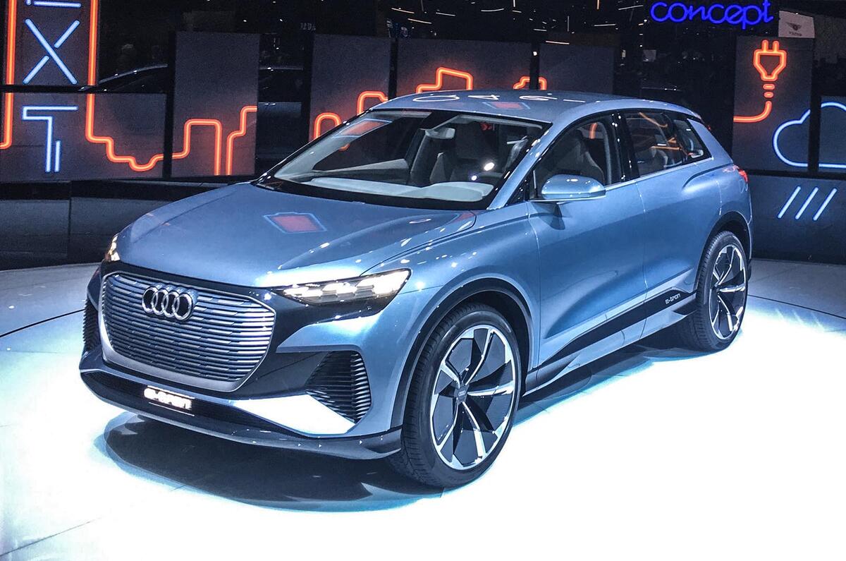 Audi reveals Q4 e-tron electric SUV ahead of 2020 sale | Autocar