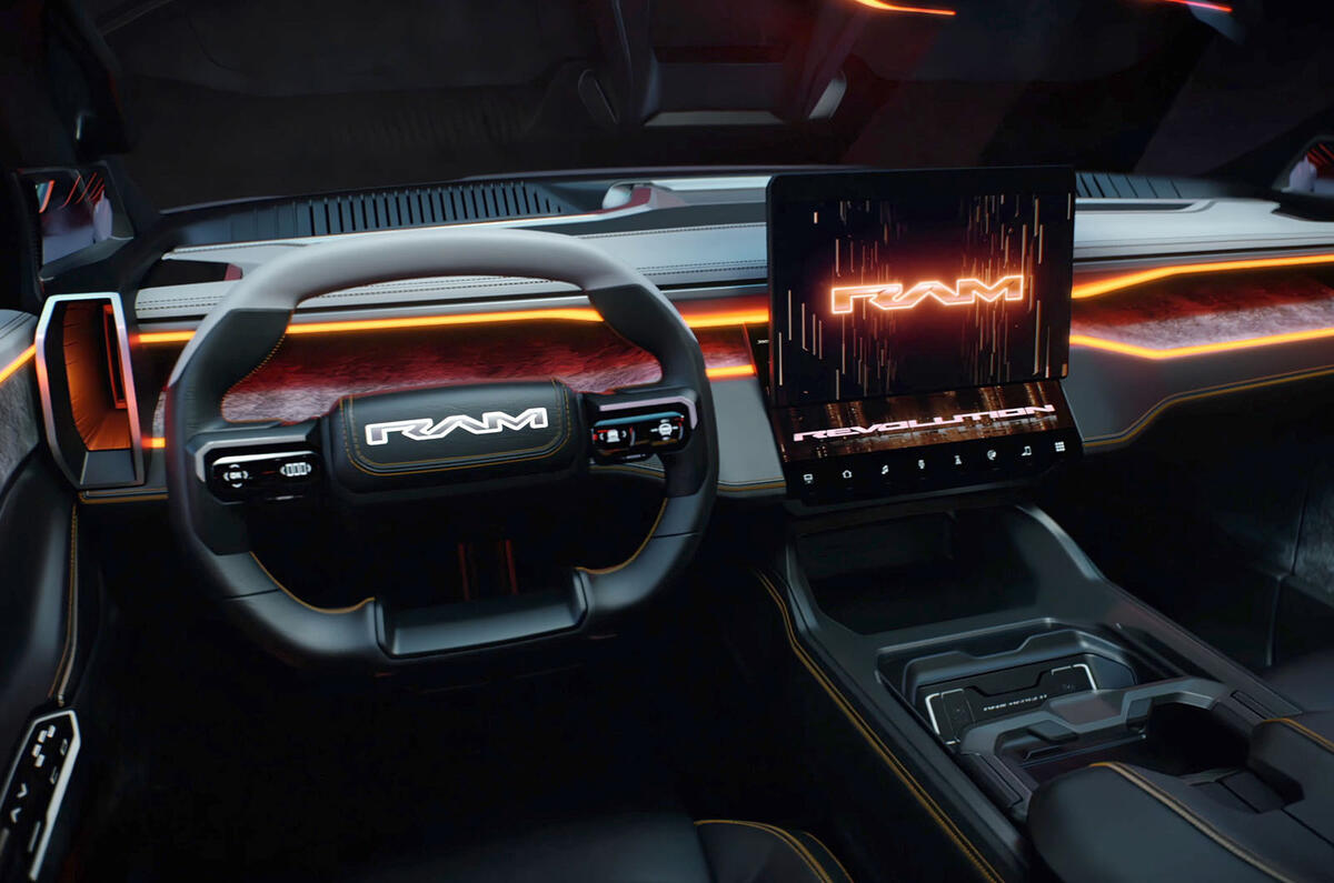 Ram 1500 Revolution: radical concept is extendable electric pick-up ...