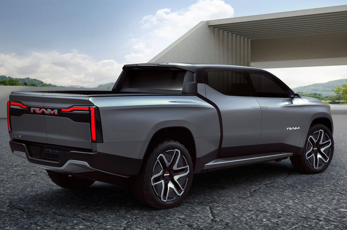 Ram 1500 Revolution: radical concept is extendable electric pick-up ...