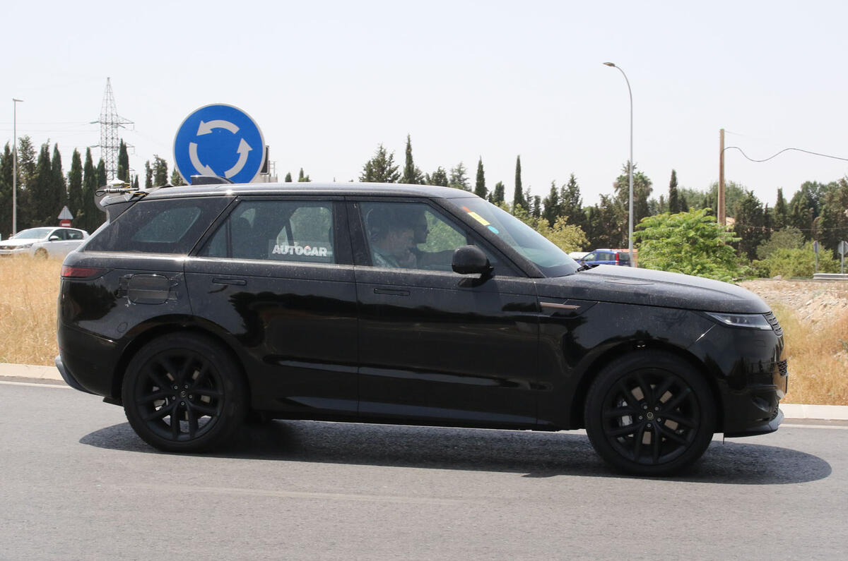 First look at electric Range Rover Sport coming next year | Autocar