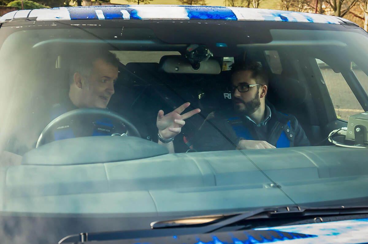 2015 Range Rover Sport SVR – new pictures and passenger ride | Autocar