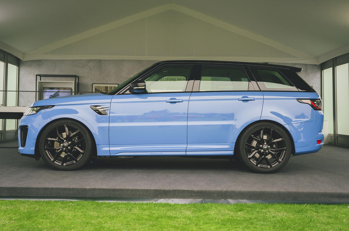 New Range Rover Sport SVR Ultimate makes public debut | Autocar