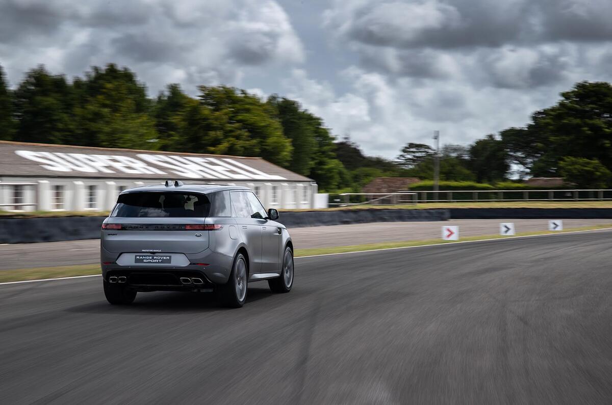First ride: 2022 Range Rover Sport V8 on Goodwood Circuit | Autocar