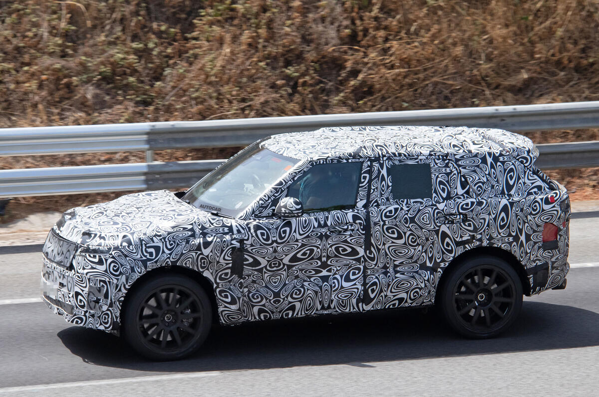 New Range Rover Sport SVR prototype spied testing | Autocar