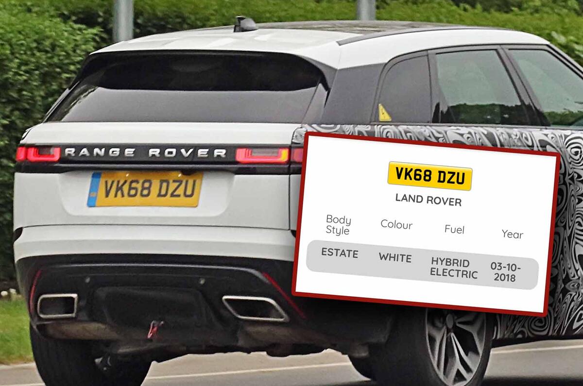 Land Rover Defender and Range Rover Velar hybrids spotted | Autocar