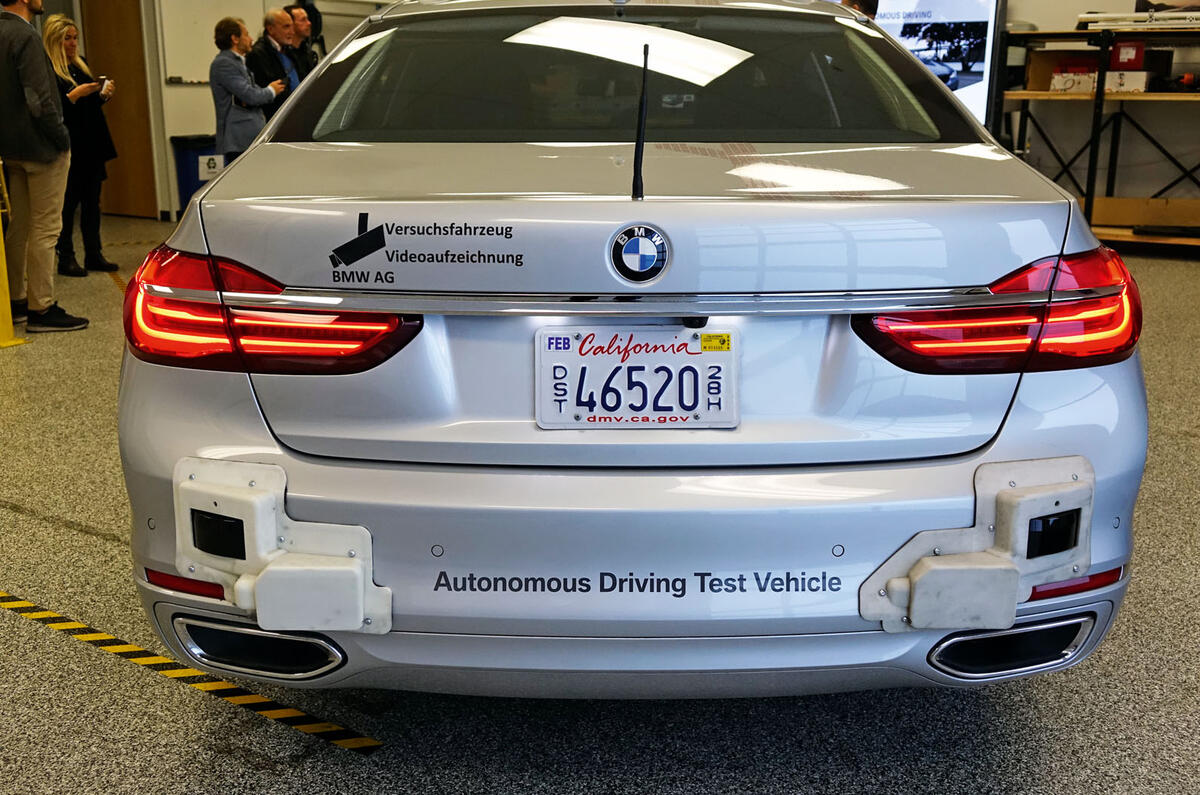 BMW lifts lid on its self-driving vehicle tech | Autocar