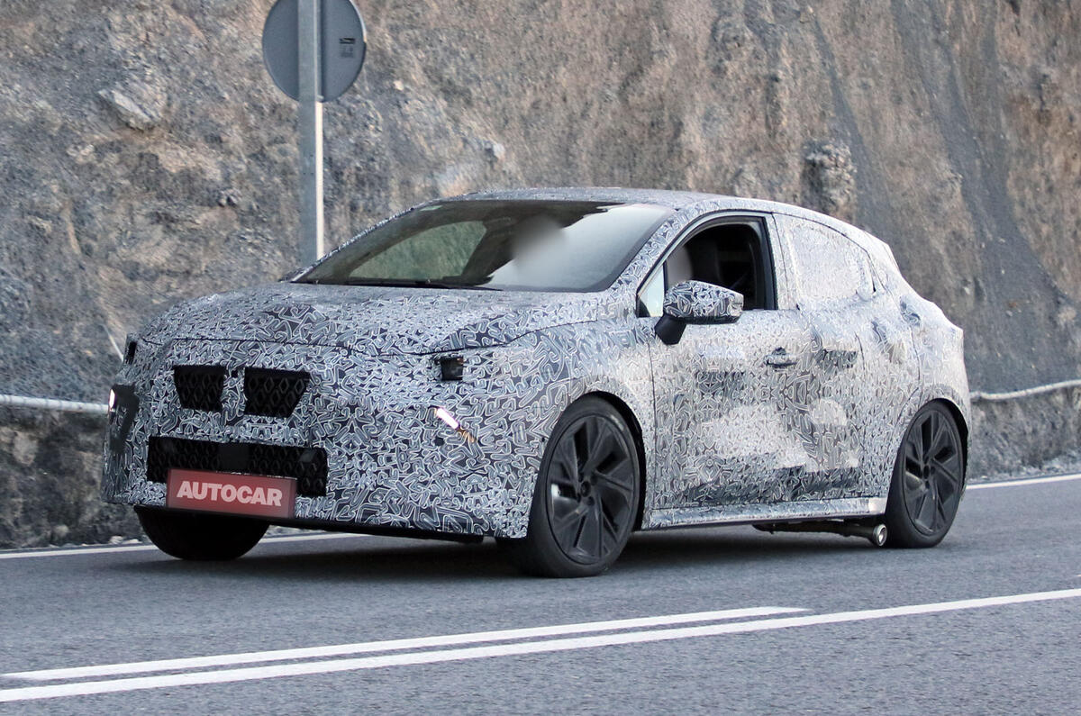 First pictures of next-generation Renault Clio | Autocar