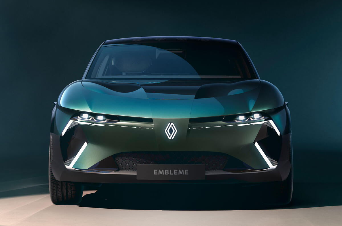 Renault Embleme revealed as hydrogen coupé-SUV for 2030 | Autocar