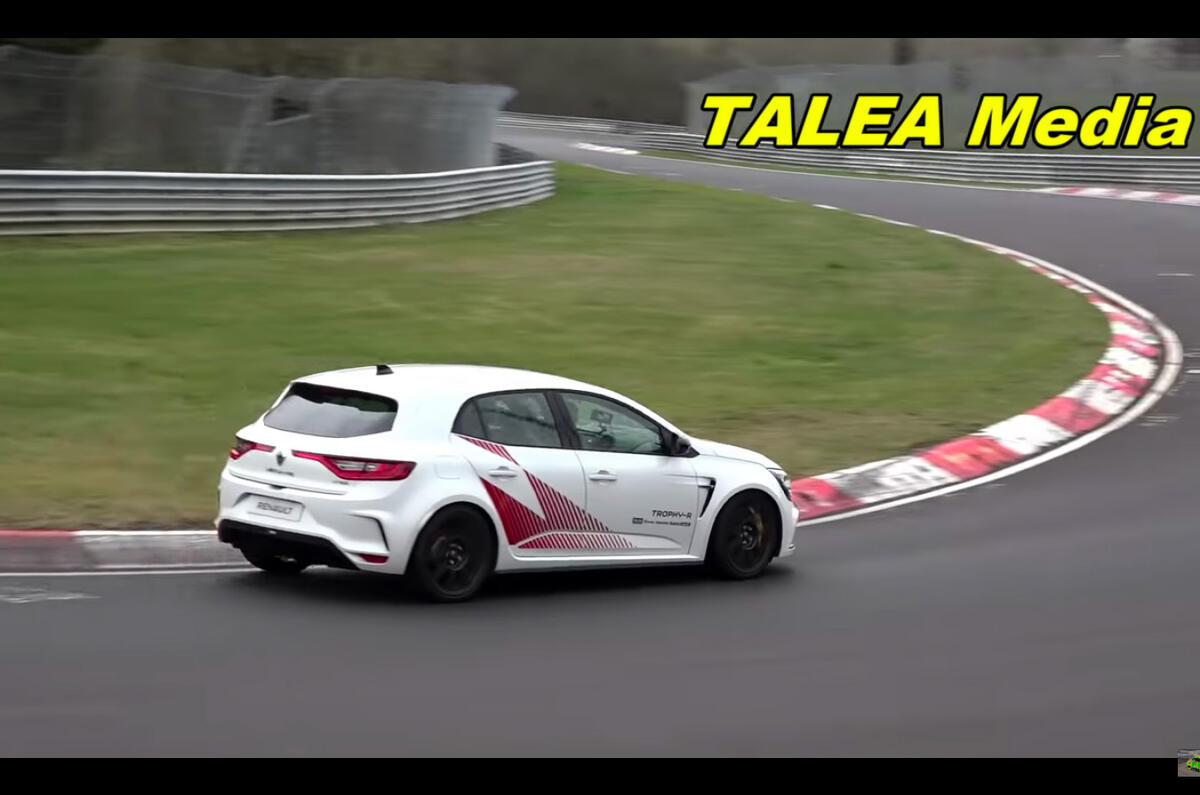New Renault Megane RS Trophy-R spied completely undisguised | Autocar