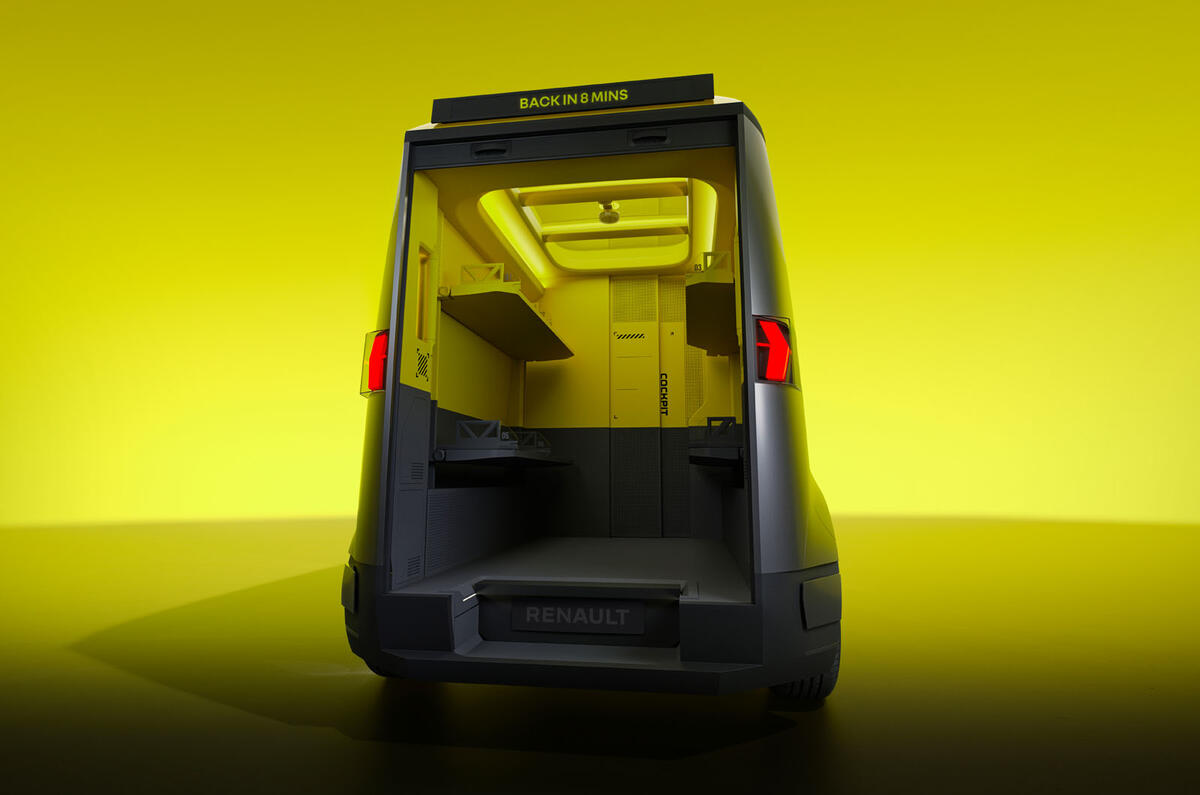 Renault Estafette reborn as futuristic van for cities | Autocar