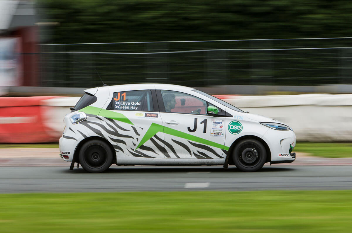 Driving an eRally Renault Zoe - the world's first junior EV rally car ...