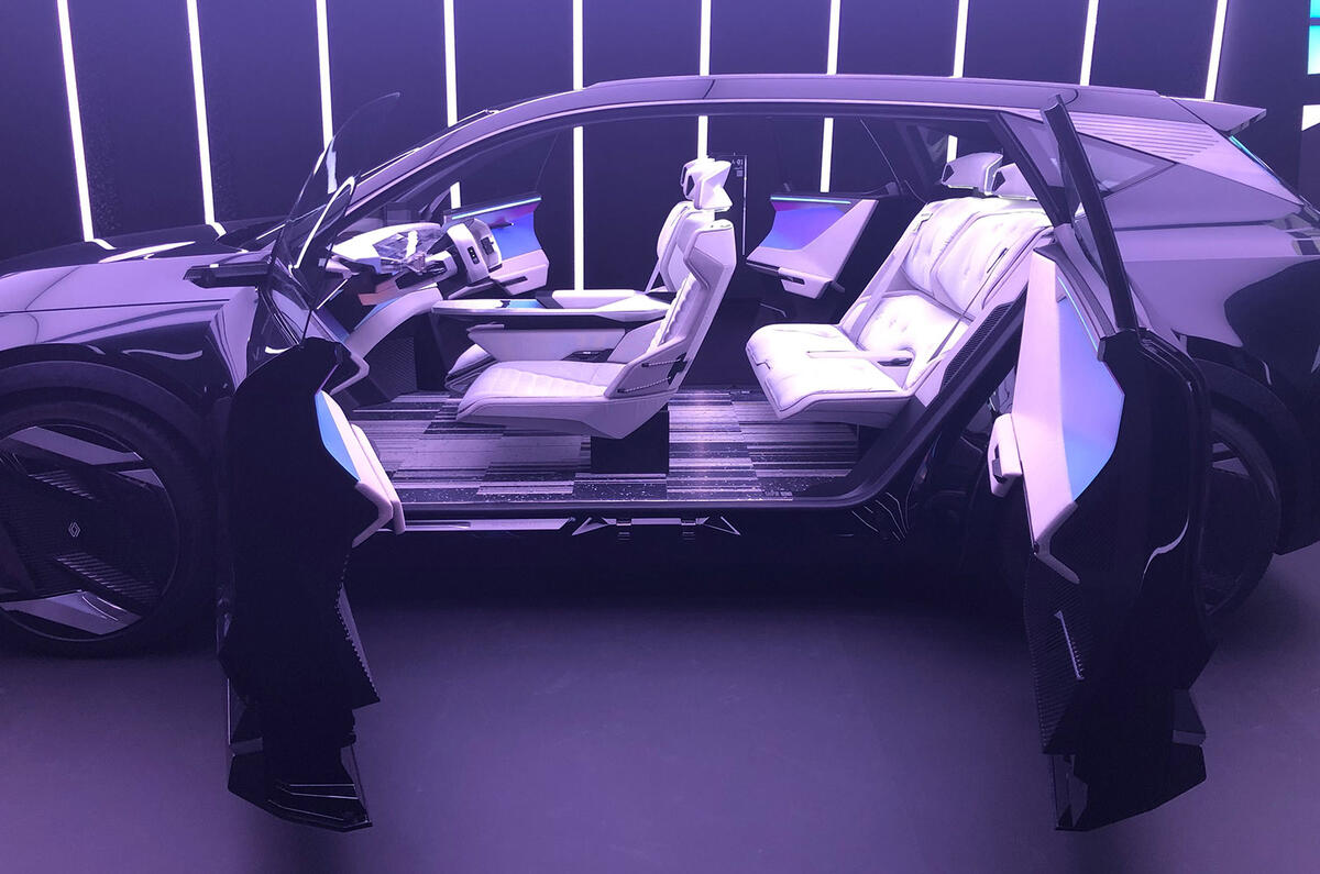 Renault Scenic returns as radical EV with hydrogen range extender | Autocar