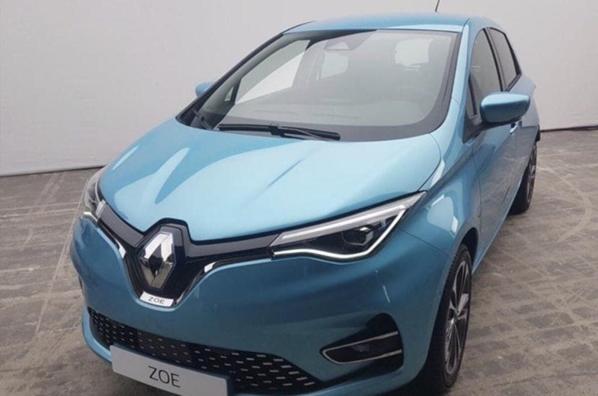 New Renault Zoe EV styling leaked ahead of official reveal | Autocar