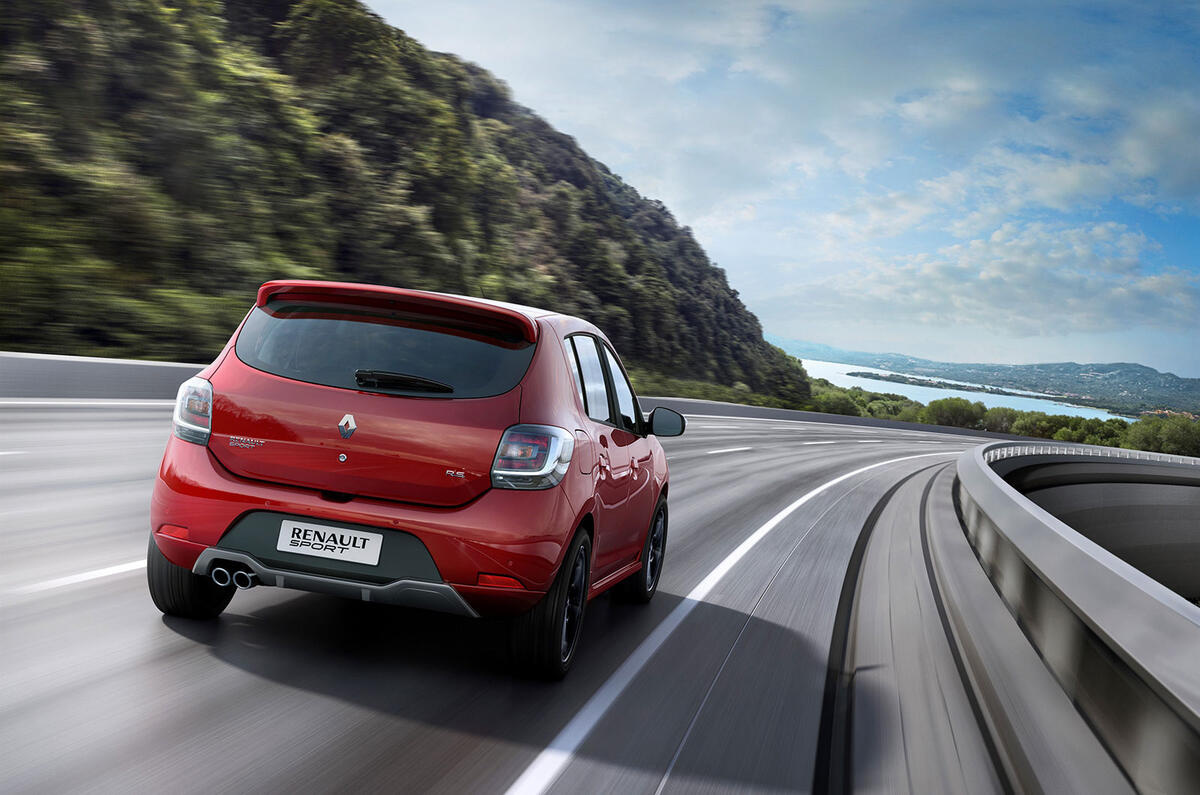 Dacia Sandero RS performance hatch in the works