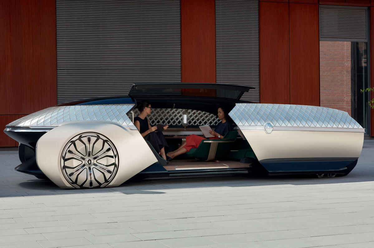 Renault EZ-Ultimo is luxury self-driving limo | Autocar