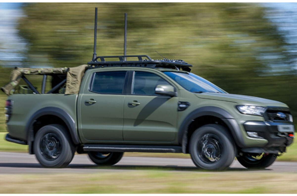 Ricardo unveils military-spec Ford Ranger pick-up | Autocar