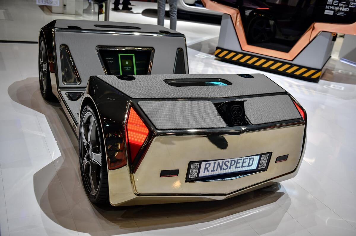 Self-driving Rinspeed concept could streamline urban transport | Autocar