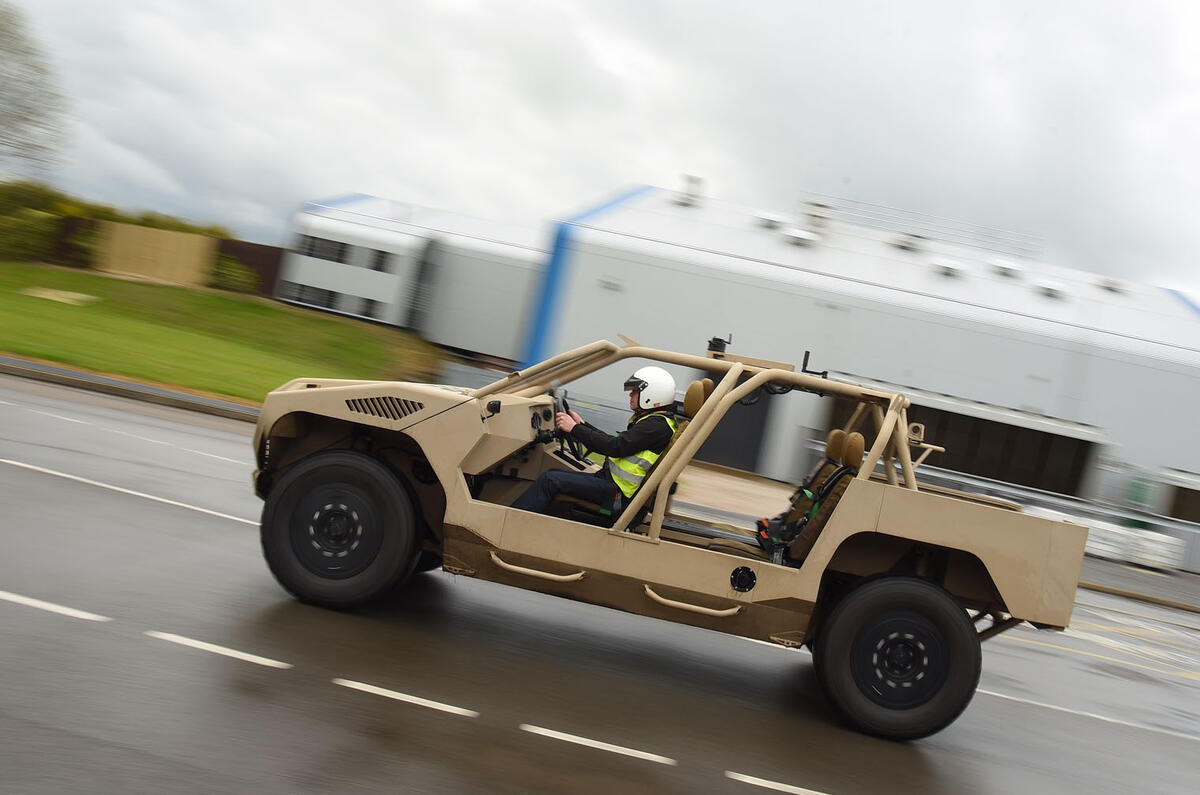 Rapid Intervention Vehicle unveiled as military jeep | Autocar
