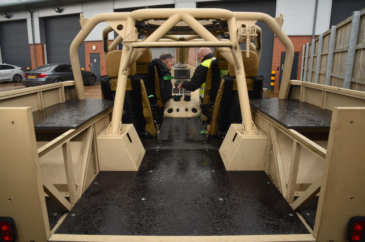 Rapid Intervention Vehicle unveiled as military jeep | Autocar