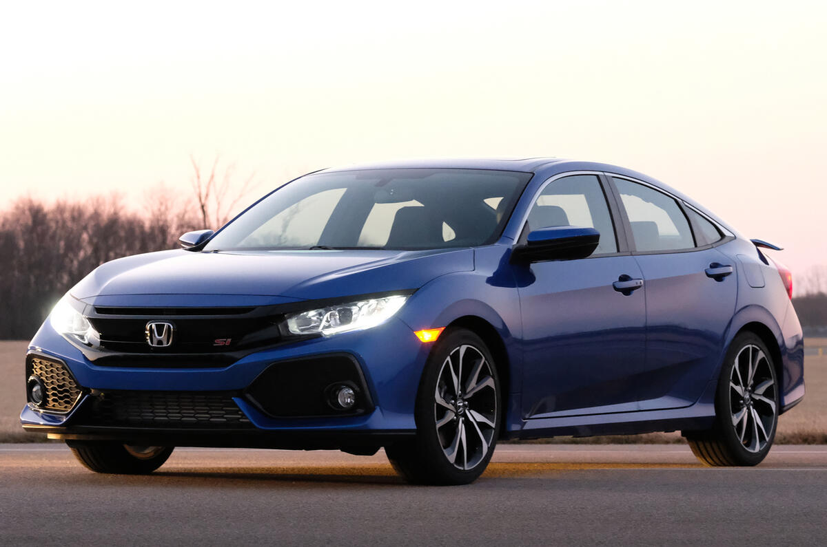 Honda Civic Si coupé and saloon revealed for American market | Autocar