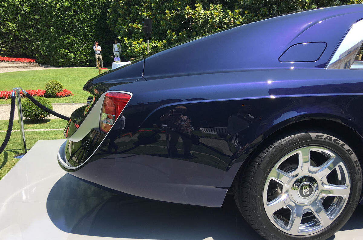 Rolls-Royce bespoke Sweptail takes to Goodwood hillclimb | Autocar