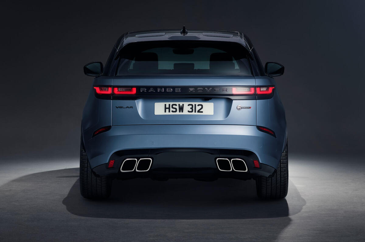Land Rover launches 170mph Range Rover Velar SVA | Autocar