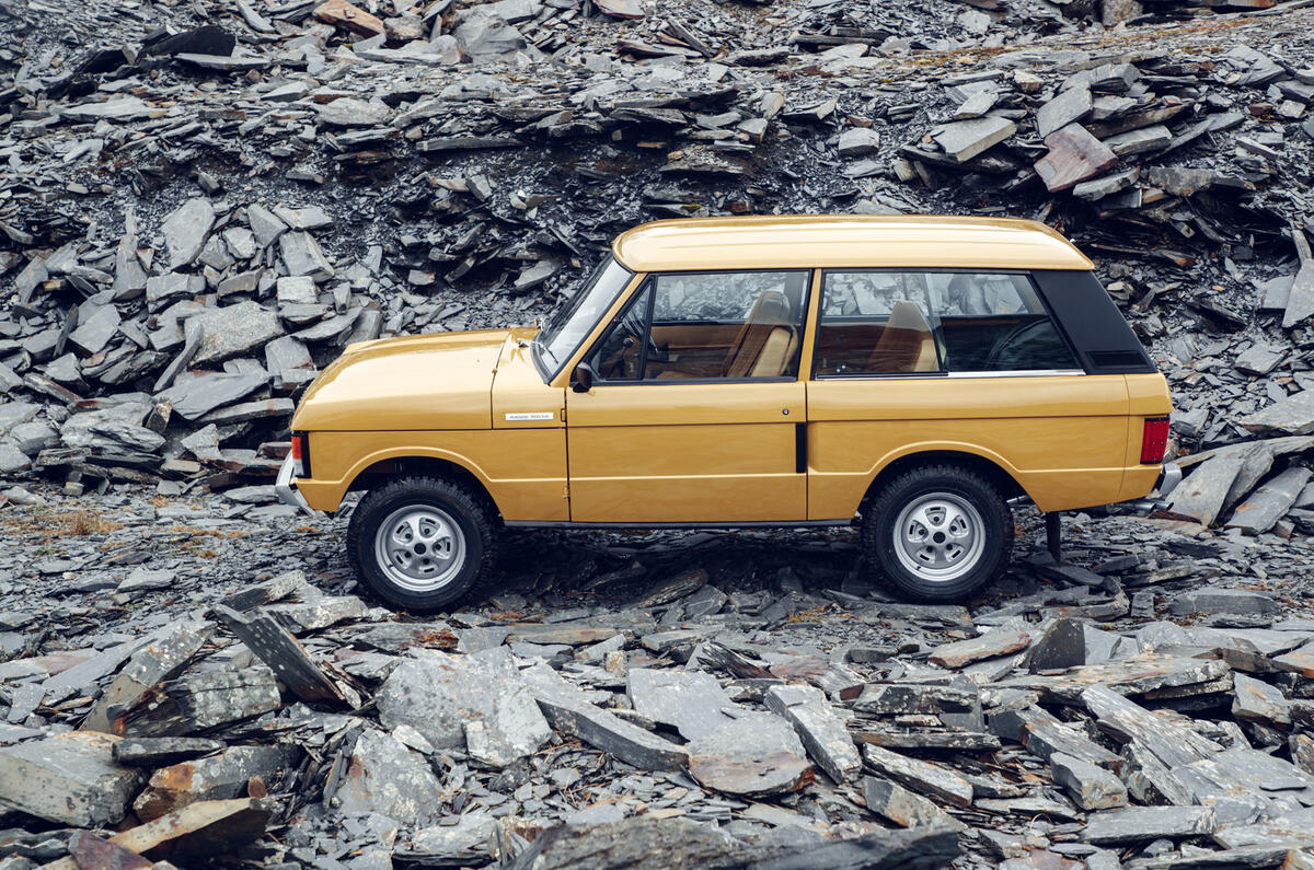 1978 two-door Range Rover revealed as first Reborn classic model | Autocar