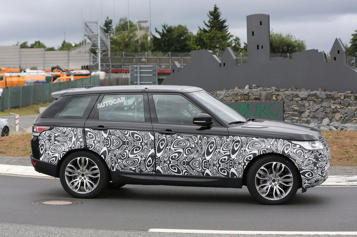 2016 Range Rover Sport facelift - first spy shots | Autocar