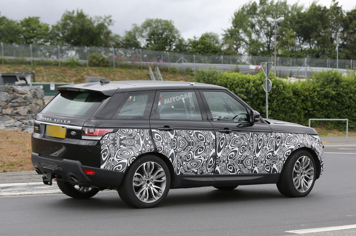 2016 Range Rover Sport facelift - first spy shots | Autocar