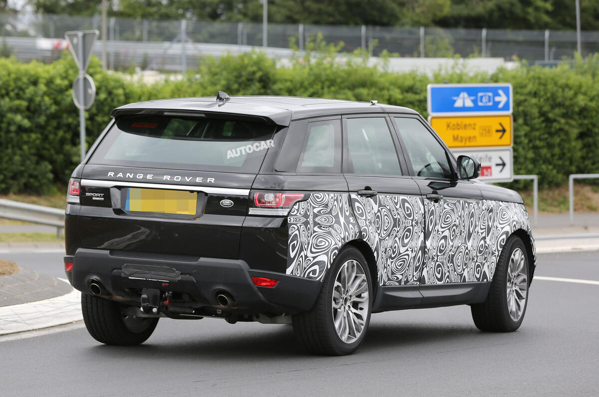 2016 Range Rover Sport facelift - first spy shots | Autocar