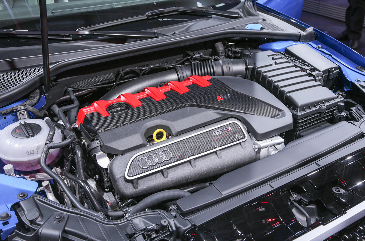 Audi RS3 saloon and RS3 LMS racer revealed in Paris | Autocar