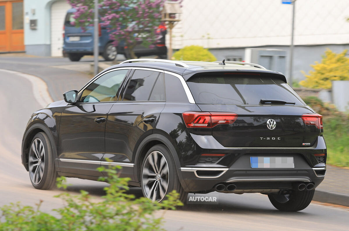 Volkswagen T-Roc R: First official image released of 296bhp SUV | Autocar