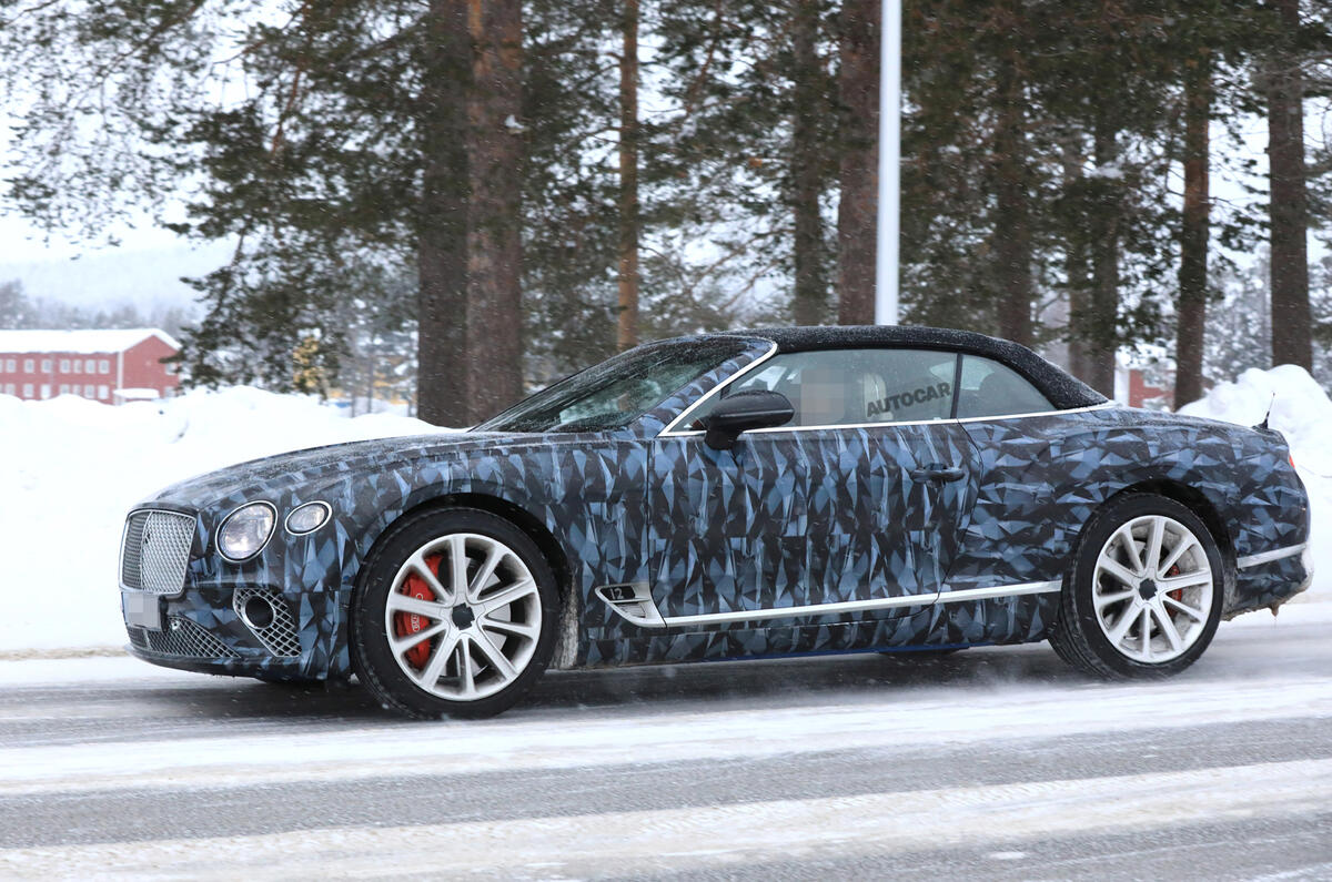 2019 Bentley Continental GT Convertible to be brand's sportiest drop ...