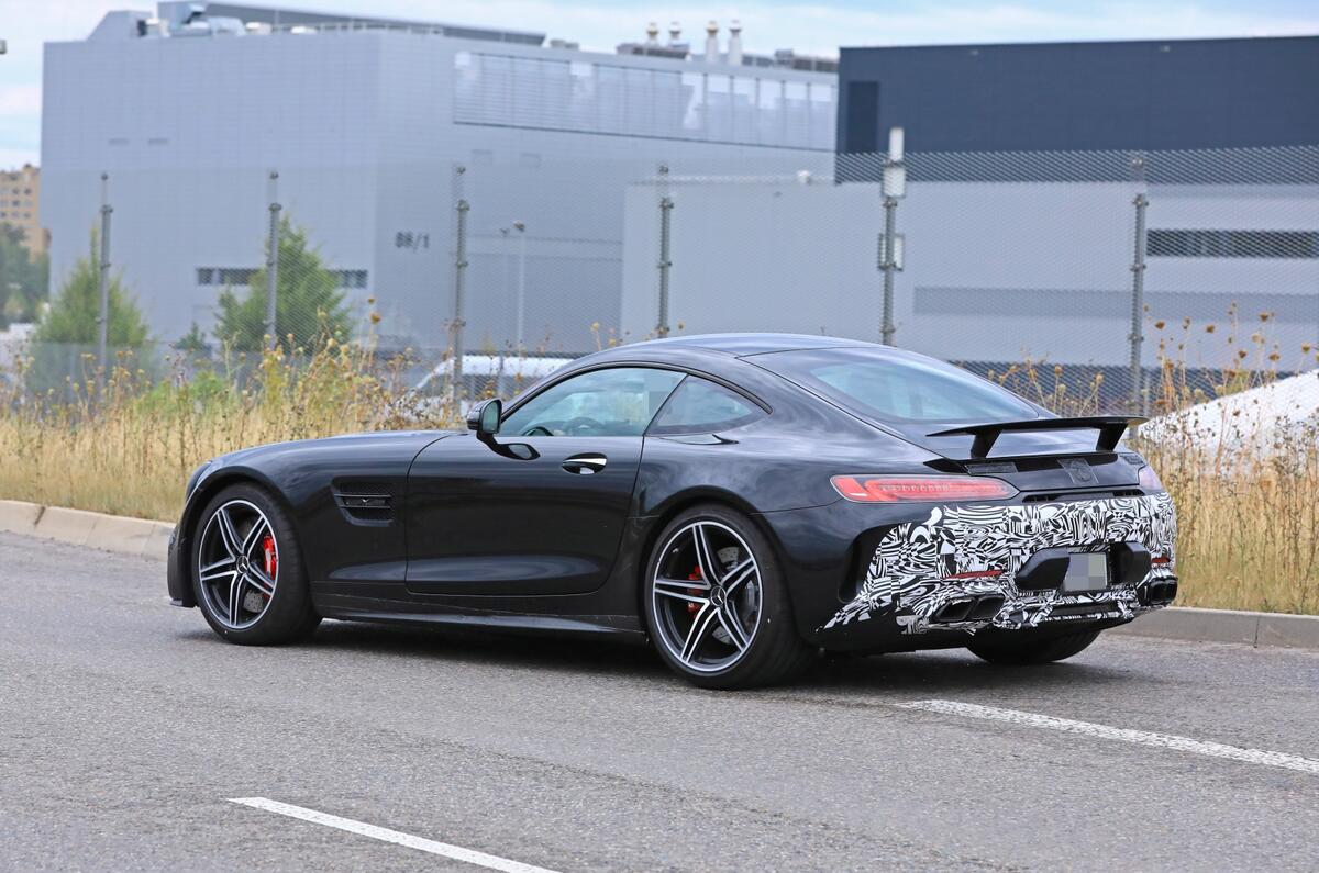 Mercedes-AMG GT facelift seen testing ahead of likely LA debut | Autocar