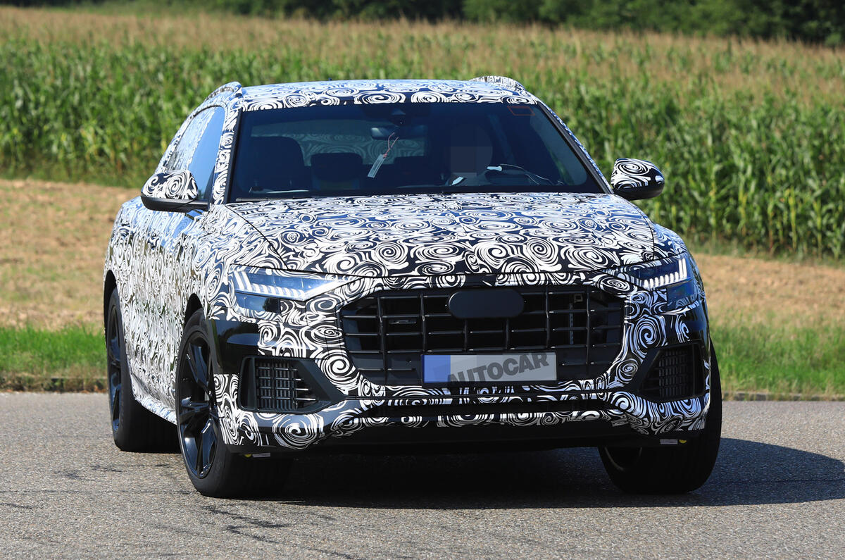 Audi SQ8 seen testing undisguised ahead of December arrival | Autocar