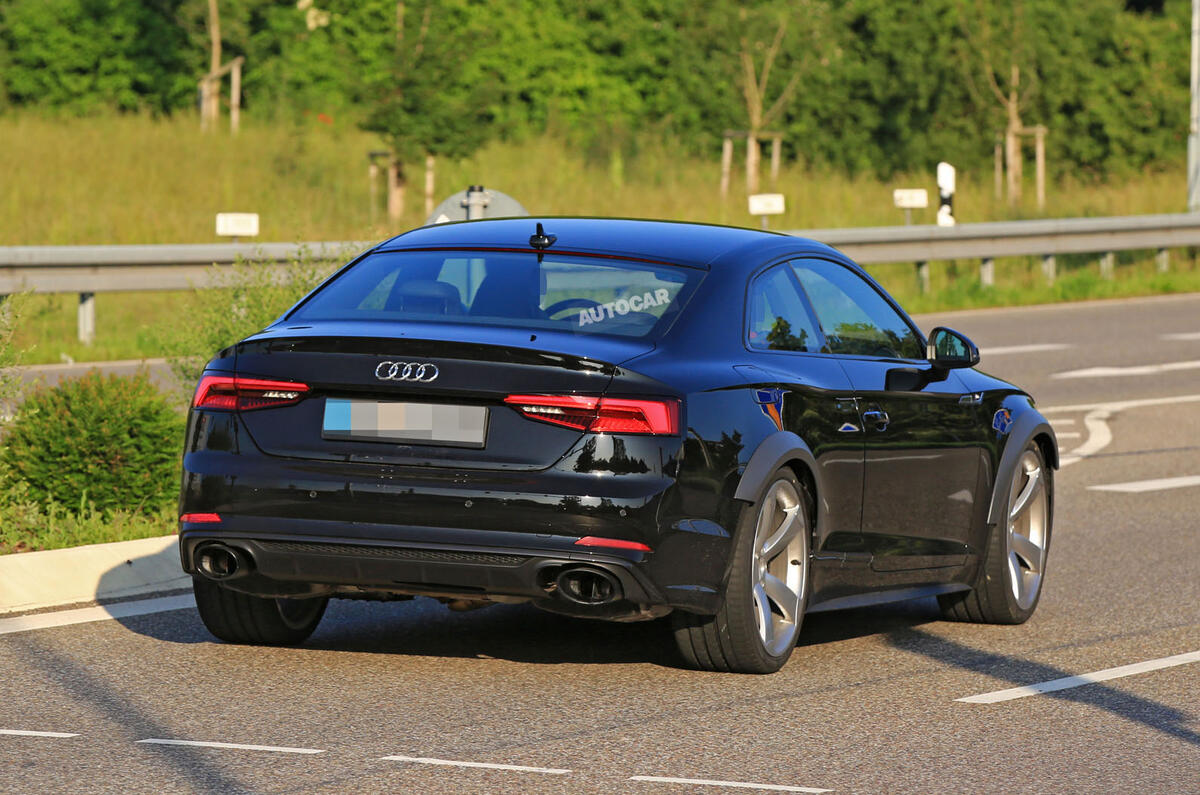 2017 Audi RS5 - new turbocharged V6 note recorded at the 'Ring | Autocar