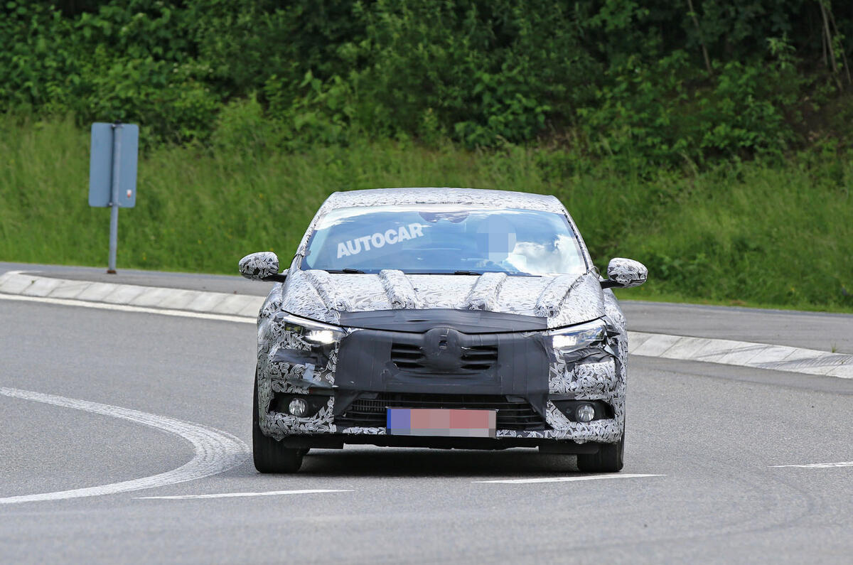 2017 Renault Mégane saloon spotted testing | Autocar