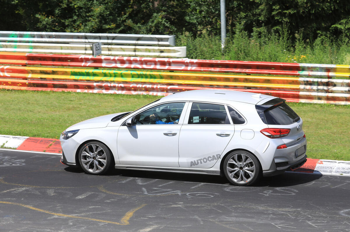 Hyundai i30 N-Line spotted ahead of summer launch | Autocar
