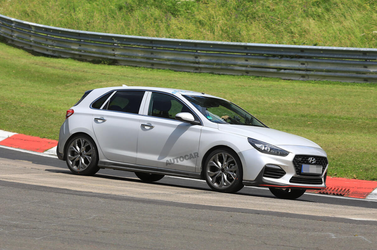 Hyundai i30 N-Line spotted ahead of summer launch | Autocar