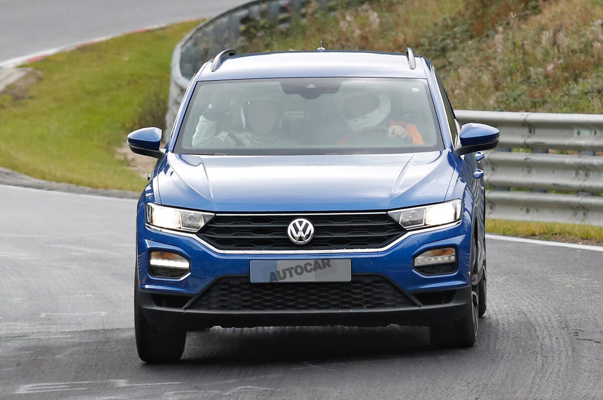 Volkswagen T-Roc R: First official image released of 296bhp SUV | Autocar
