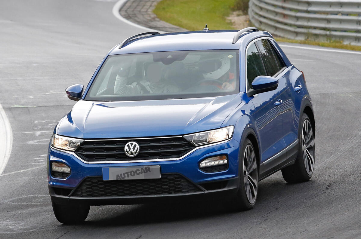 Volkswagen T-Roc R: First official image released of 296bhp SUV | Autocar