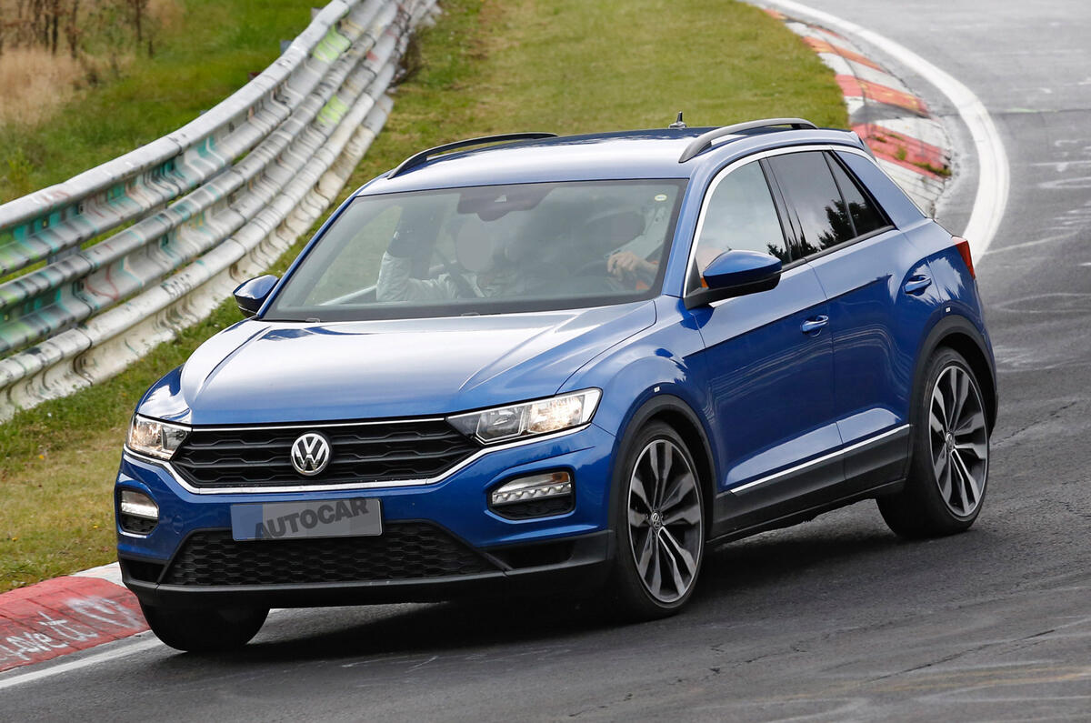 Volkswagen T-Roc R: First official image released of 296bhp SUV | Autocar