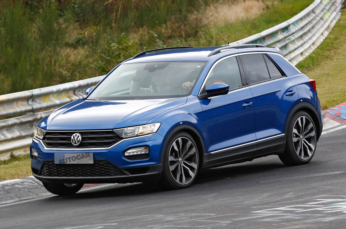 Volkswagen T-Roc R: First official image released of 296bhp SUV | Autocar