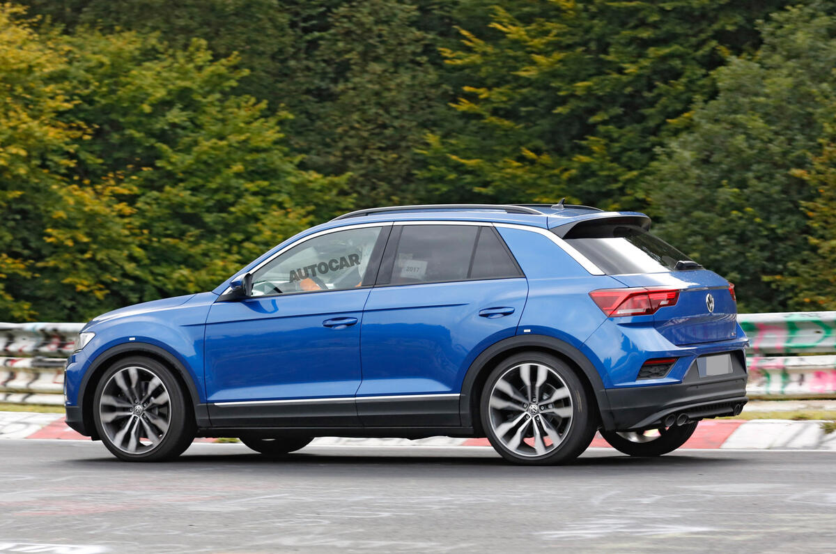 Volkswagen T-Roc R: First official image released of 296bhp SUV | Autocar