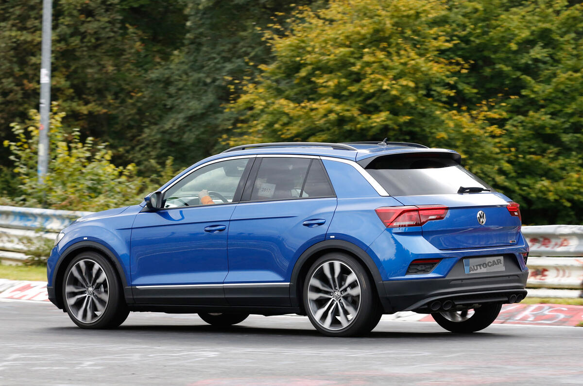 Volkswagen T-Roc R: First official image released of 296bhp SUV | Autocar